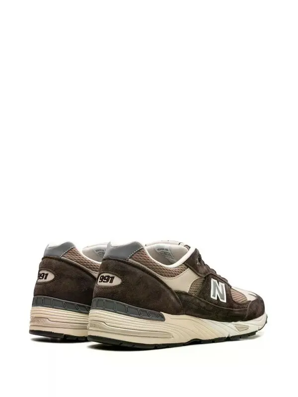 NEW BALANCE 991 Suede And Mesh Sneakers
