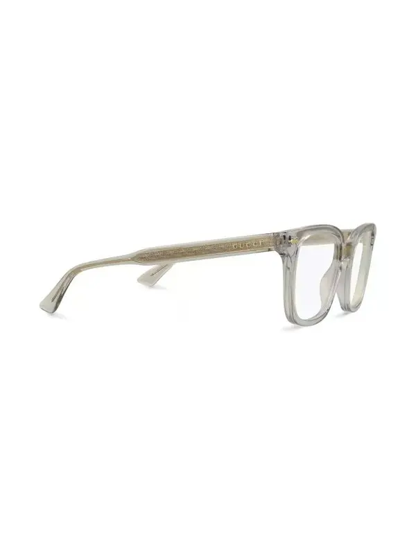 Gucci Rectangular Acetate Sunglasses