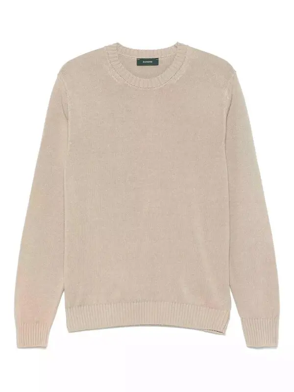 ZANONE Crew Neck Sweater - Neutrals