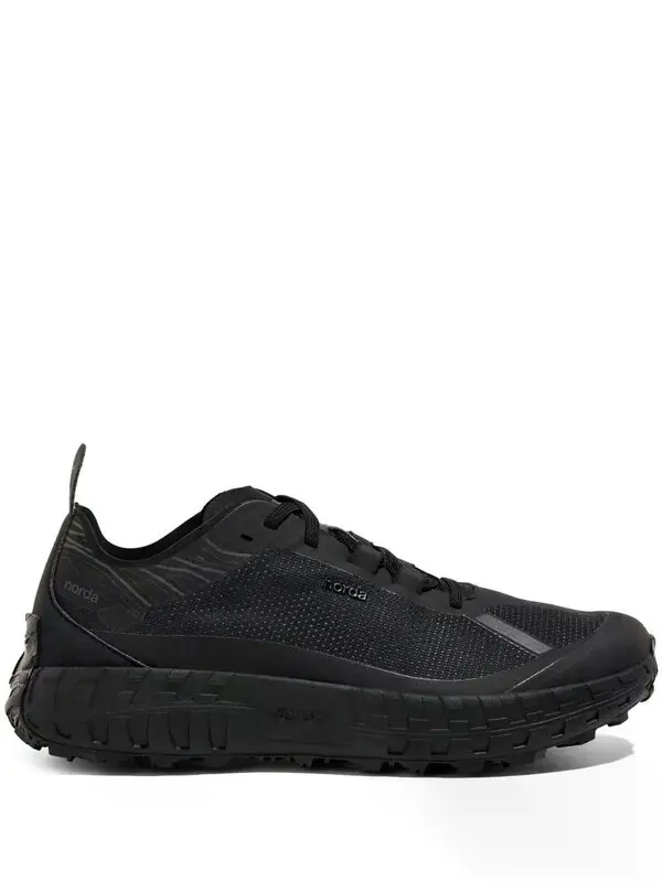 NORDA 001 Lace Up Sneakers - Black