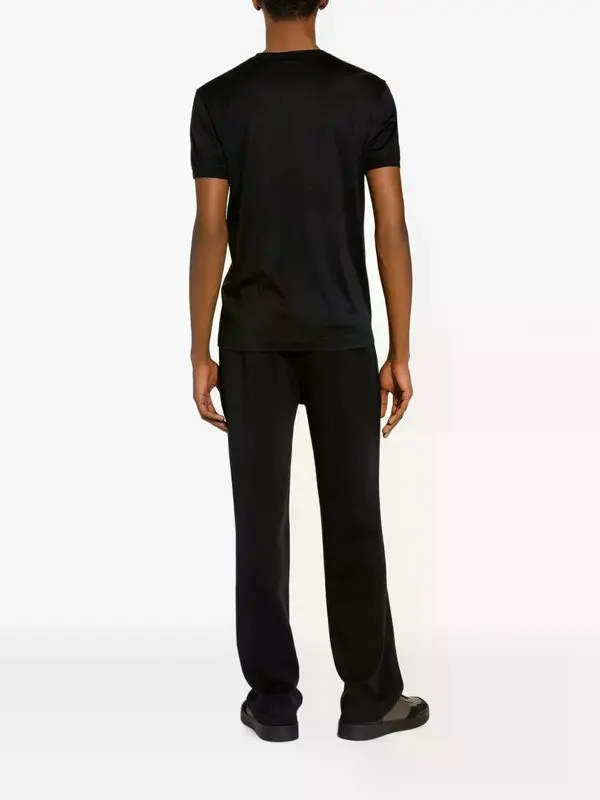 Dolce & Gabbana Logo-embroidered Track Pants - Black