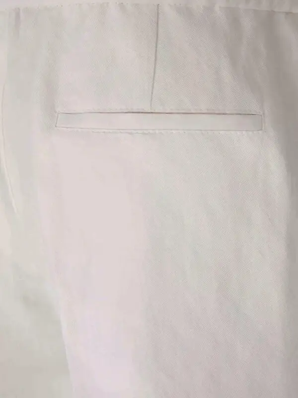 Brunello Cucinelli Drawstring Waist Trousers - White