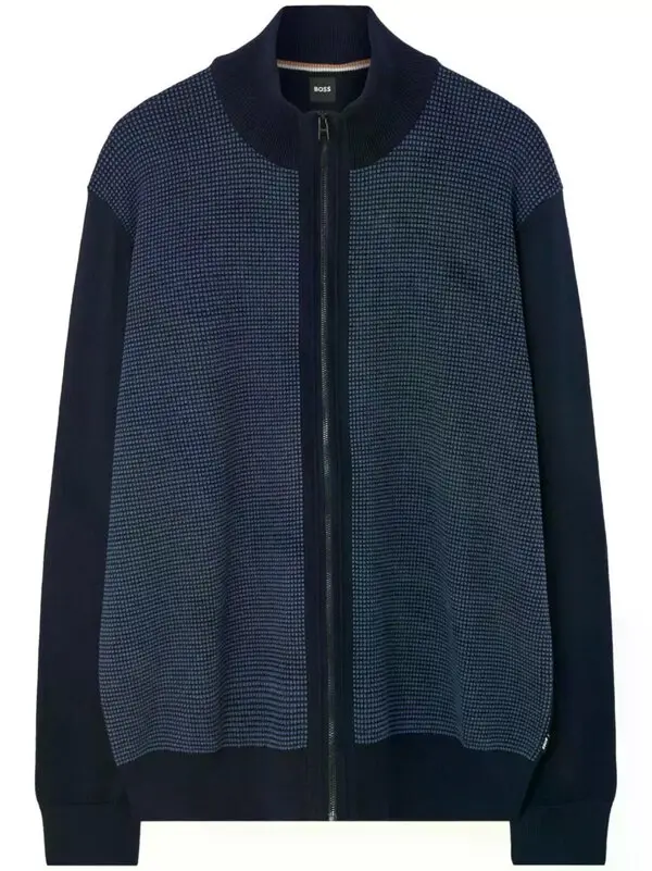 BOSS Daveto Cardigan - Blue