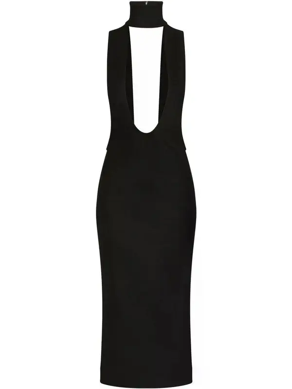Dolce & Gabbana Cut-out Midi Dress