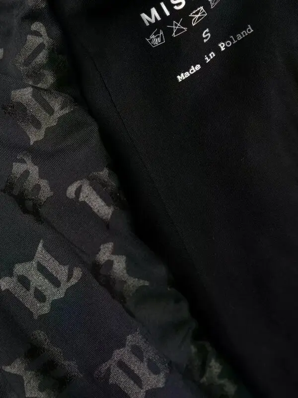 MISBHV Monogram-pattern Bikini Bottoms