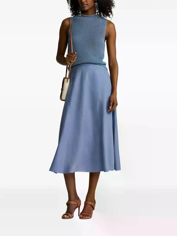 Ralph Lauren Ribbed Knit Sleeveless Top