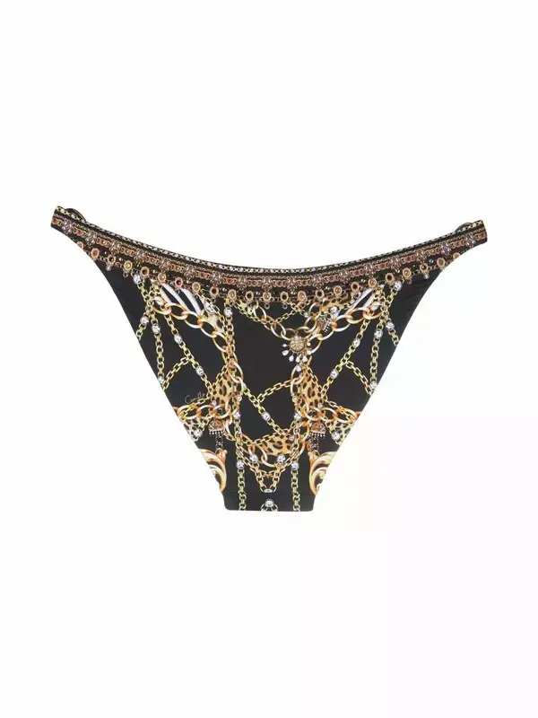 Camilla A Night In The 90s' Bikini Bottoms - Black