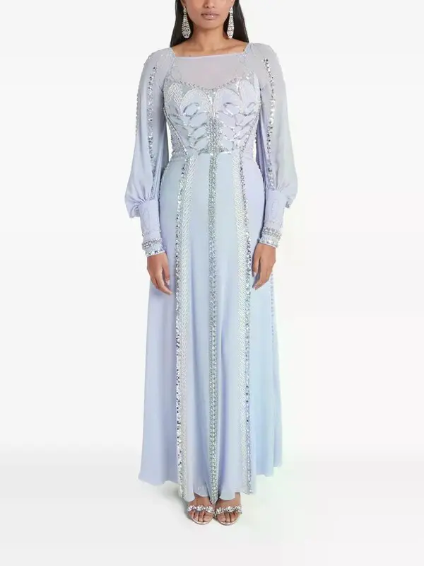 TEMPERLEY LONDON Long-sleeve Maxi Dress