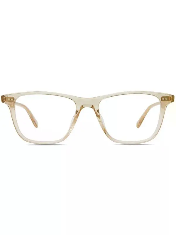Garrett Leight Square Frame Eyeglasses - Neutrals
