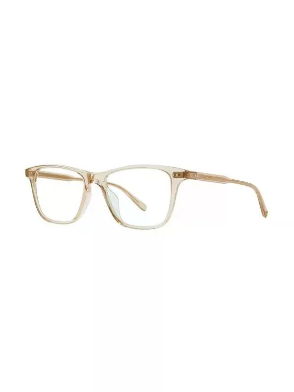 Garrett Leight Square Frame Eyeglasses - Neutrals