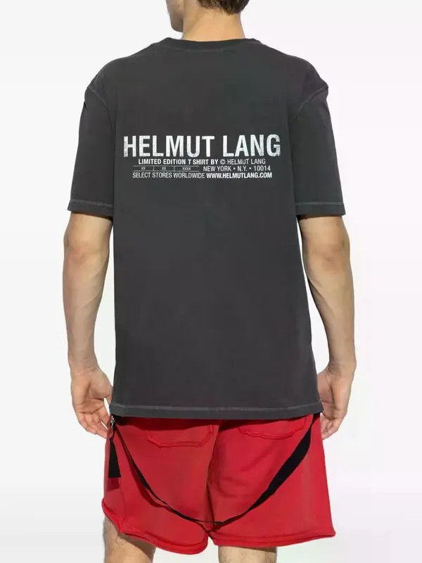 Helmut Lang Logo-print T-shirt - Black