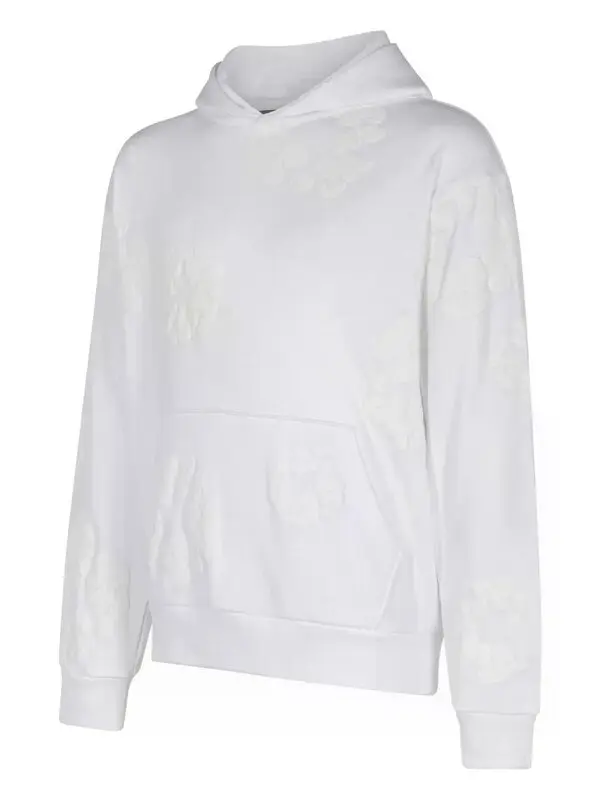 DENIM TEARS Cotton Wreath-print Hoodie