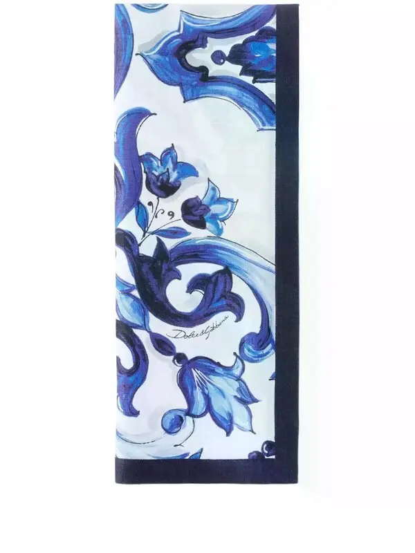 Dolce & Gabbana Linen Napkins - Blue