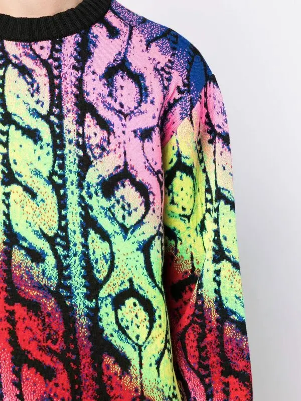 AGR Merino Wool Cable Knit Sweater