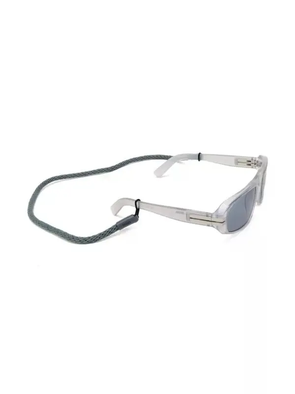 Zegna Oval-frame Sunglasses
