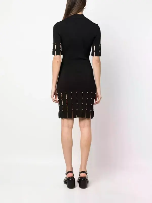 Simkhai Dina Mock-neck Knitted Dress
