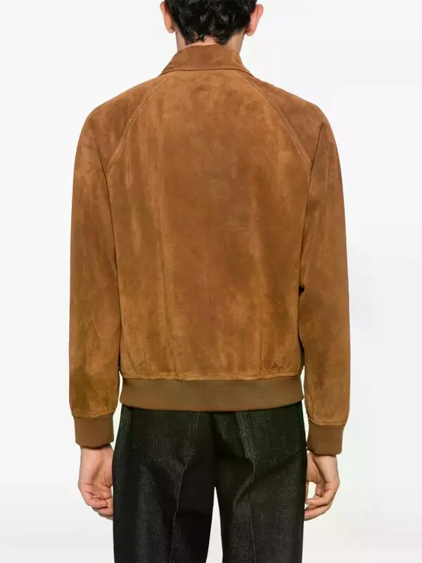 Valentino Garavani Suede Bomber Jacket
