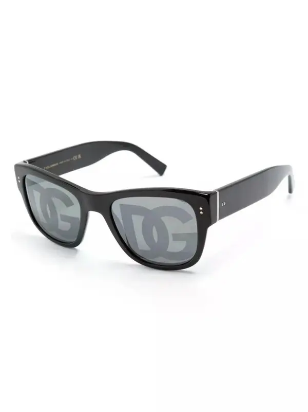 Dolce & Gabbana Domenico Logo-print Tinted Sunglasses