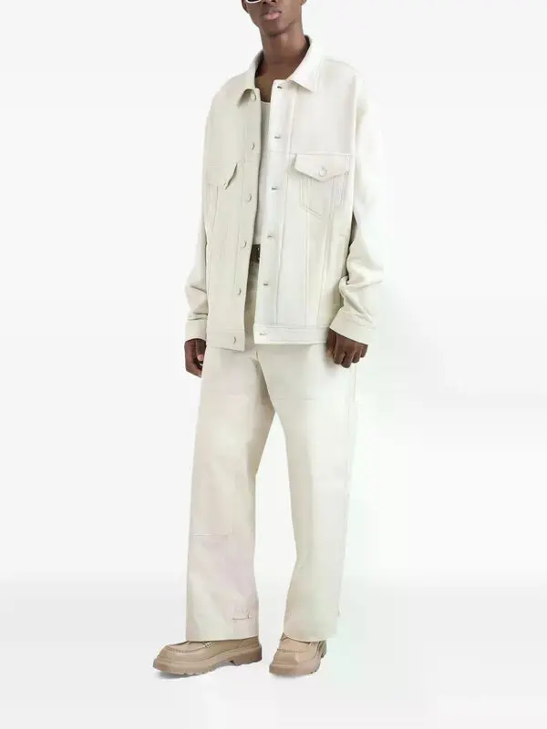 Dolce & Gabbana Logo Plaque Shirt Jacket