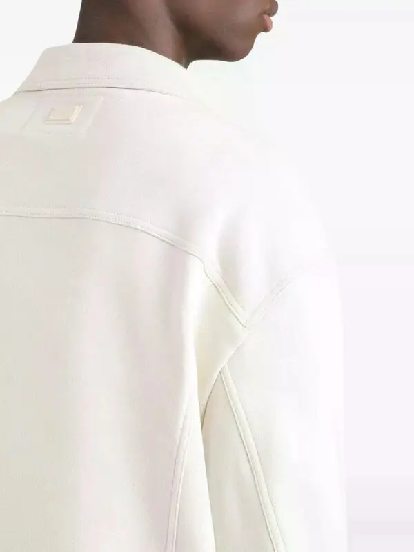 Dolce & Gabbana Logo Plaque Shirt Jacket