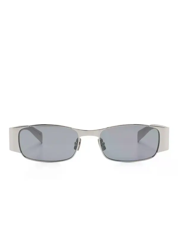 Saint Laurent Sl 738 Rectangle Sunglasses - Silver