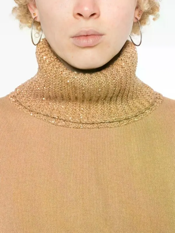 Fabiana Filippi Sequin Embellished Knitted Jumper