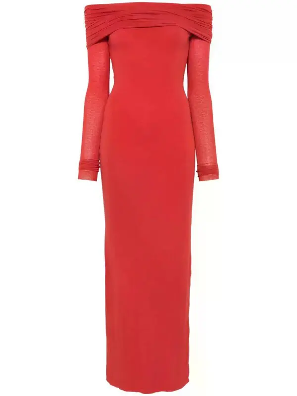 MANURI Amara Maxi Dress - Red