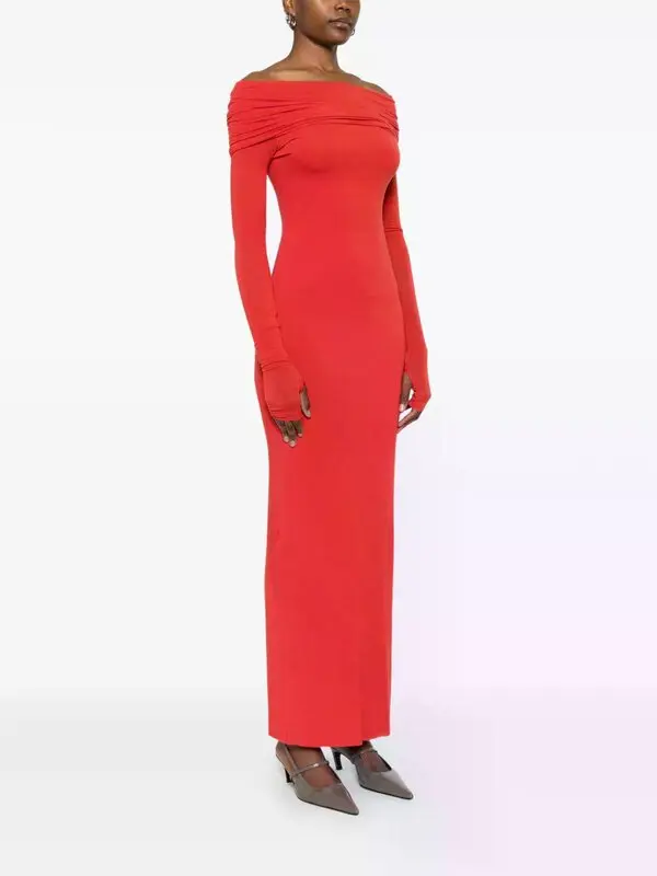 MANURI Amara Maxi Dress - Red