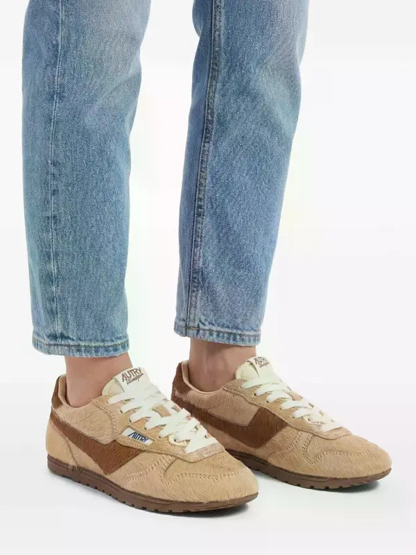 AUTRY Suede Leather Trainers - Neutrals