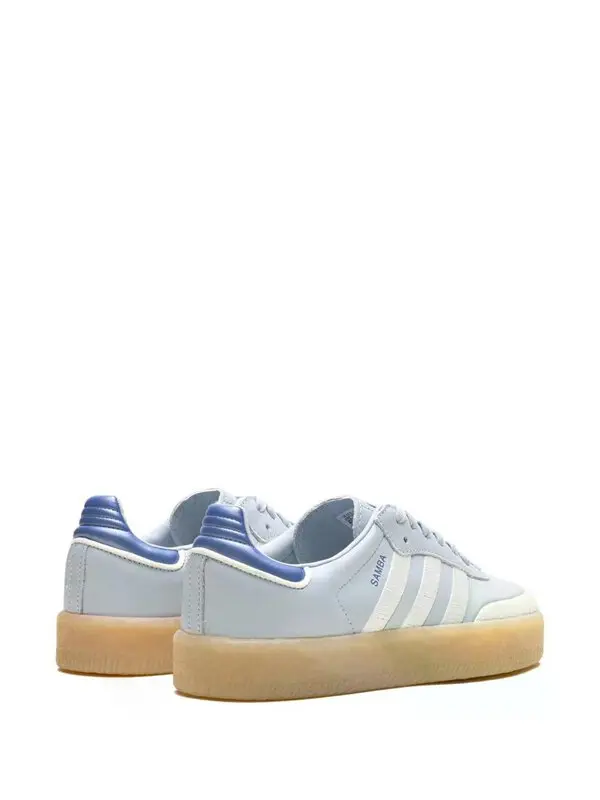 Adidas Samba Halo Flatform Sneakers - Blue