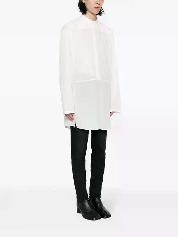 NICOLAS ANDREAS TARALIS Long-sleeve Cotton Shirt