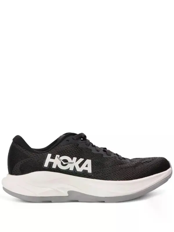 HOKA® Rincon 4 Lace Up Sneakers - Black