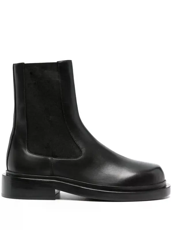 JIL SANDER Leather Chelsea Boots