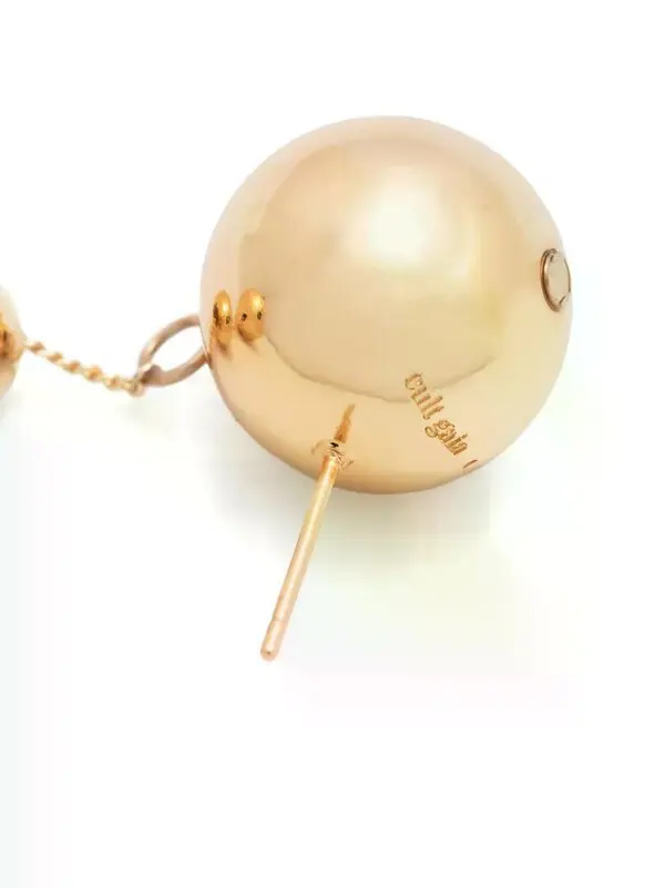 Cult Gaia Adrienne Bead-embellished Drop Earrings - Gold