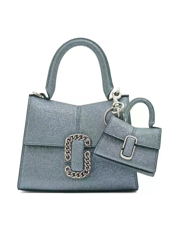 Marc Jacobs The Galactic Glitter Nano St. Marc Bag Charm - Blue