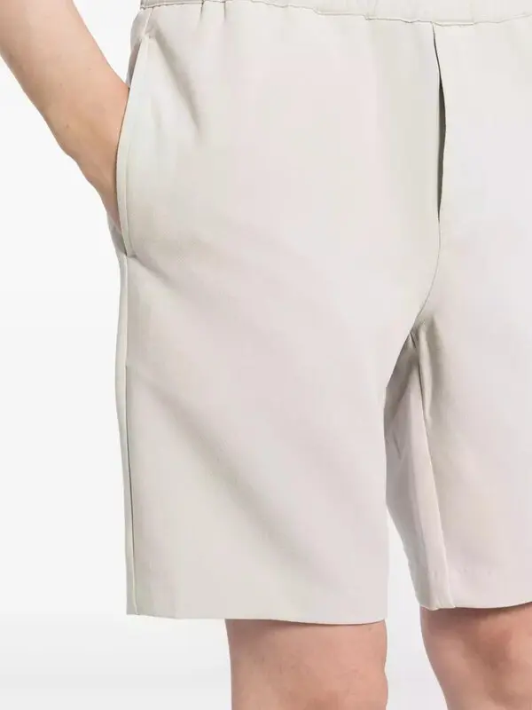 SAMSOE SAMSOE Grey Cotton Shorts