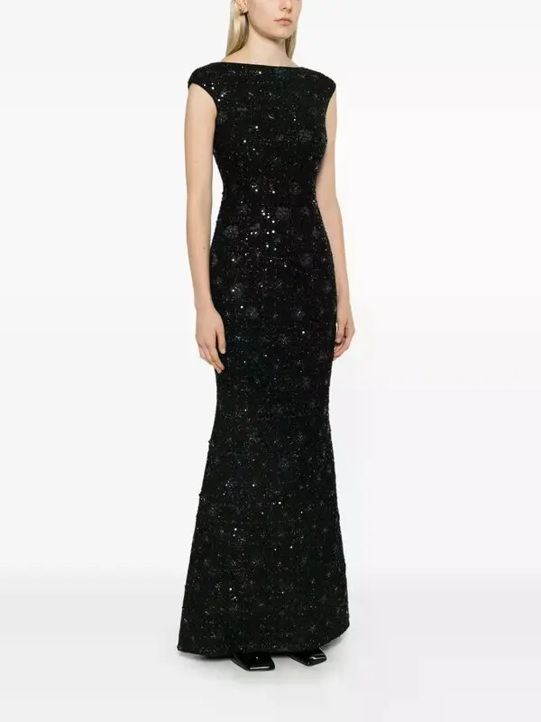 Talbot Runhof Morry1 Maxi Dress