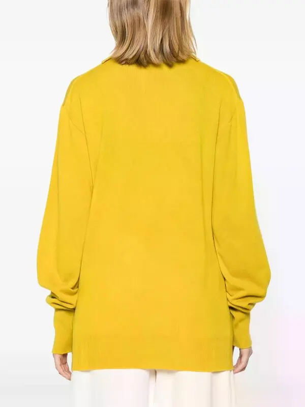 JIL SANDER Knitted Cashmere Roll Neck Jumper