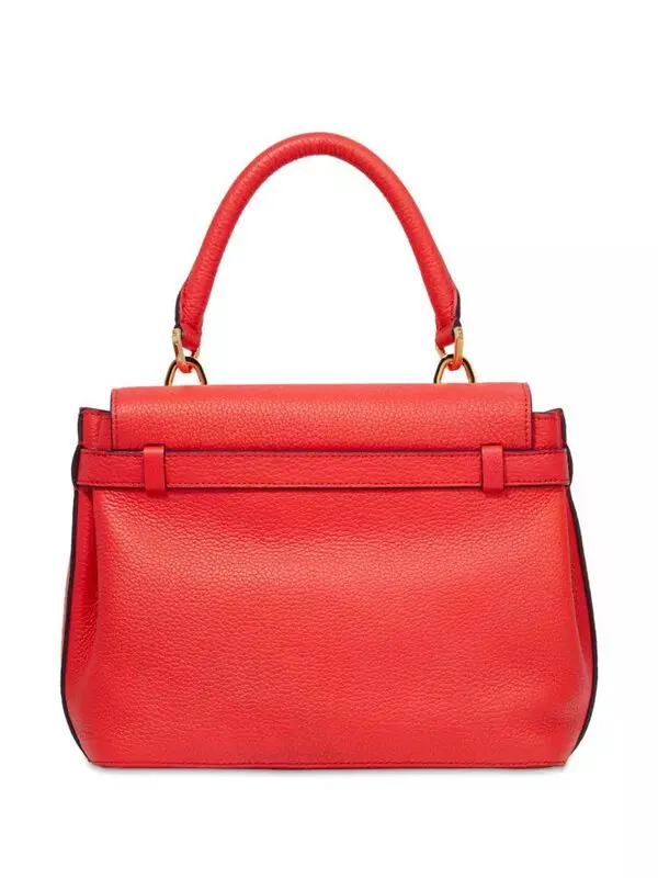 LANCEL Charlie De Small Leather Tote Bag