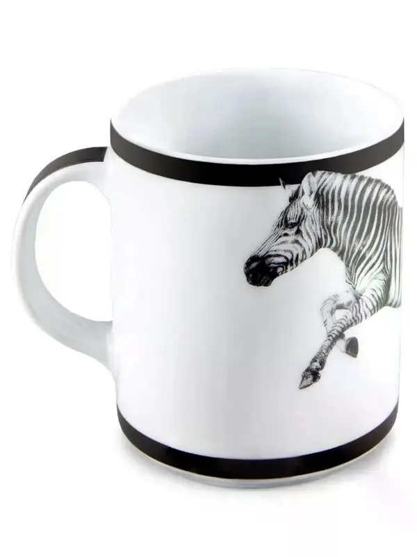 Dolce & Gabbana Zebra Porcelain Mug - White
