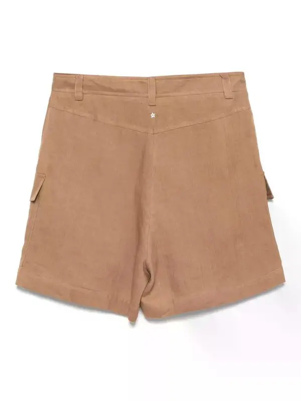 Lorena Antoniazzi Ramie Cargo Shorts