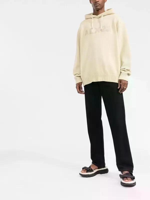 1017 Alyx 9sm Two-tone Logo Print Hoodie