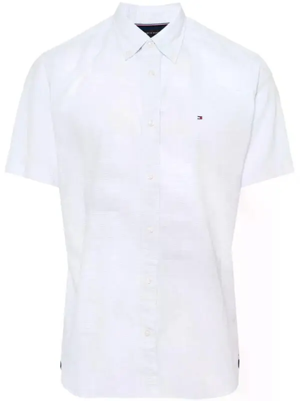 Tommy Hilfiger Striped Cotton-blend Shirt