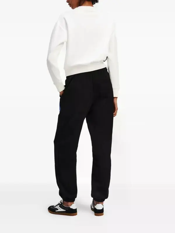 Karl Lagerfeld Organic Cotton Logo Print Track Pants
