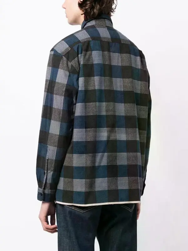 President's Check-print Cotton Shirt