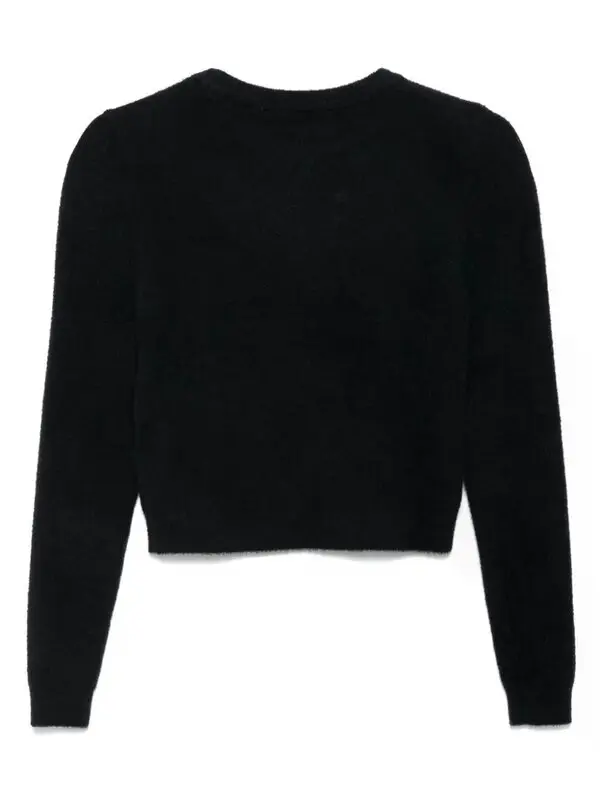 CHIARA FERRAGNI Eyelike Motif Crew Neck Sweater