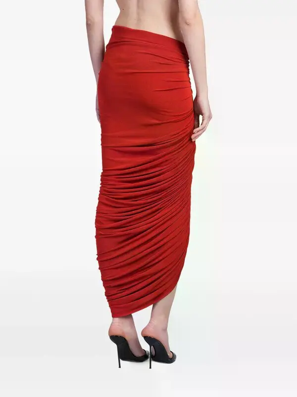 Magda Butrym Asymmetric Draped Skirt
