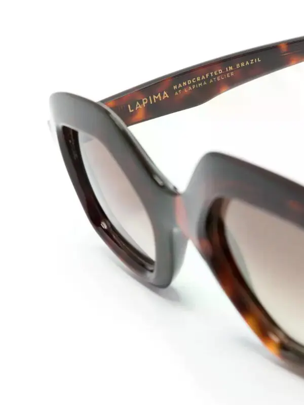 LAPIMA Cecilia Tortoiseshell-effect Sunglasses