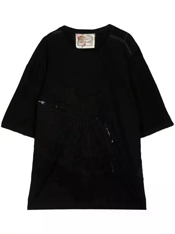 By Walid Sinbad Patchwork Cotton T-shirt