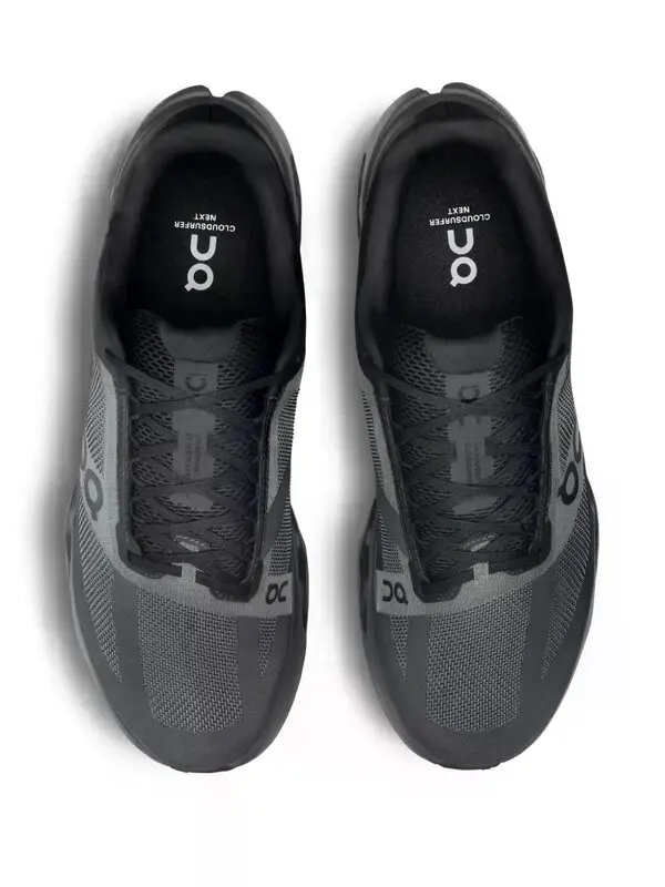 On Cloudsurfer Next Eclipse Lace-up Sneakers - Black